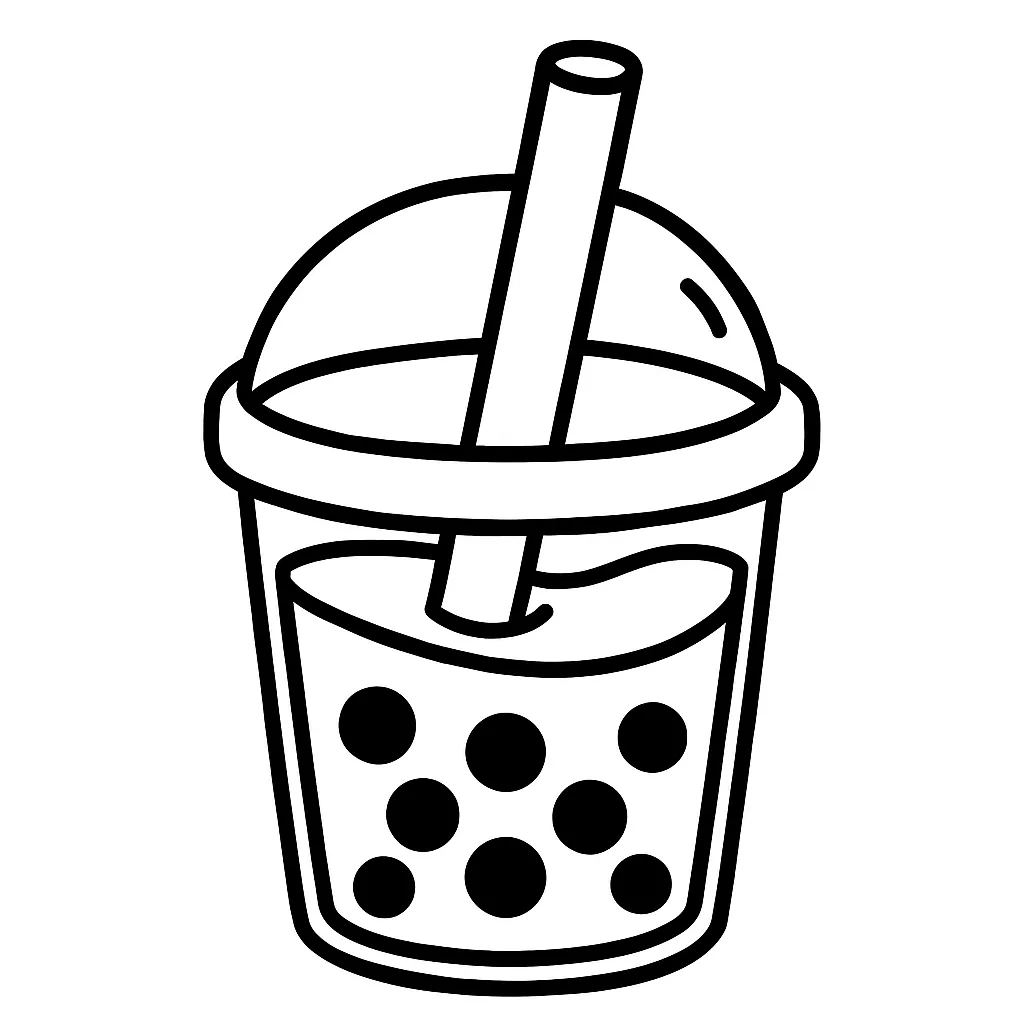 16+ Boba Coloring Pages (Bold & Easy) – Free PDF Printables
