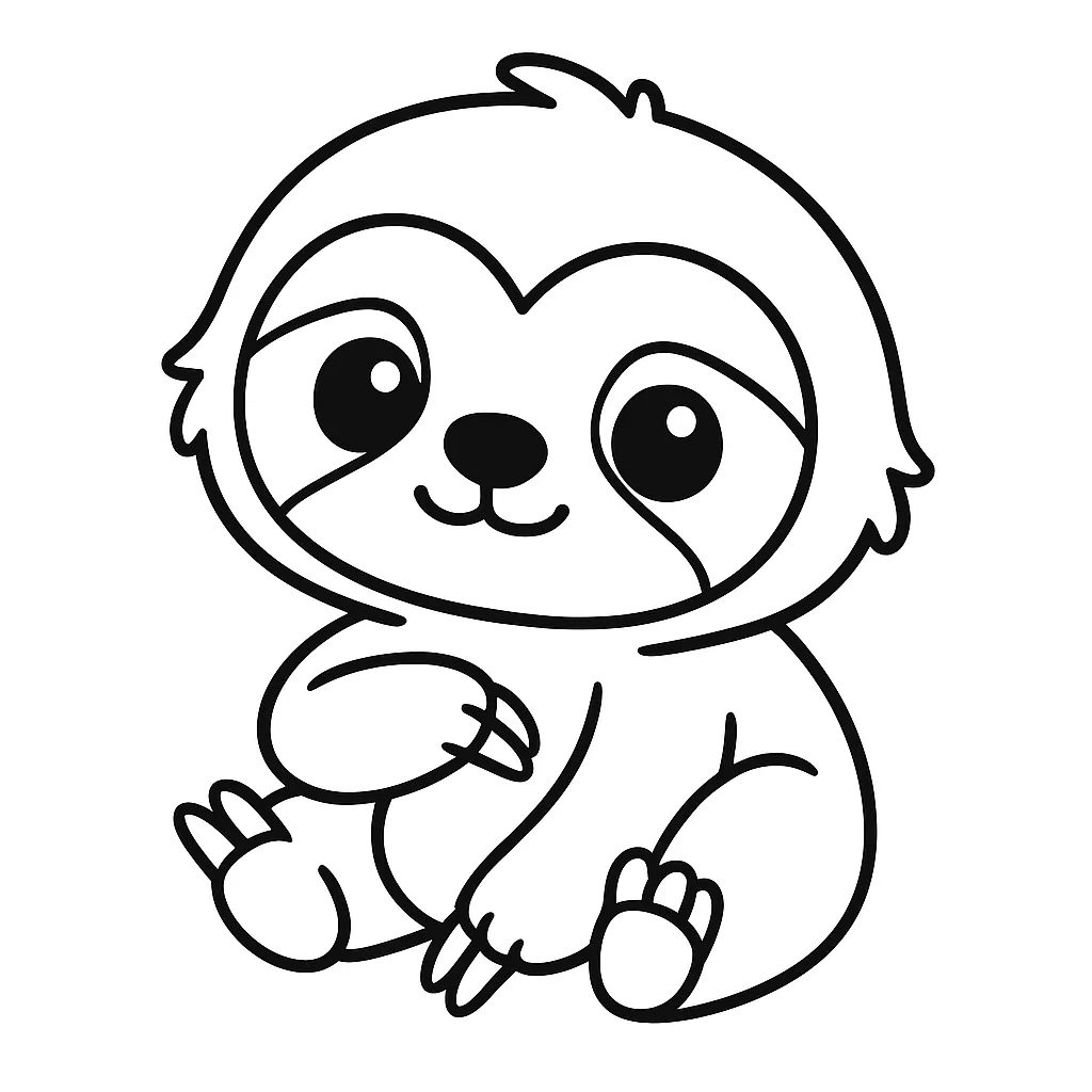 21+ Cute Coloring Pages (Bold & Easy) – Free PDF Printables