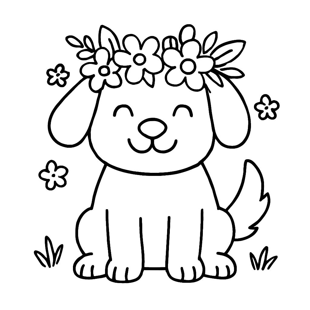 20+ Flowers Coloring Pages (Bold & Easy) – Free PDF Printables