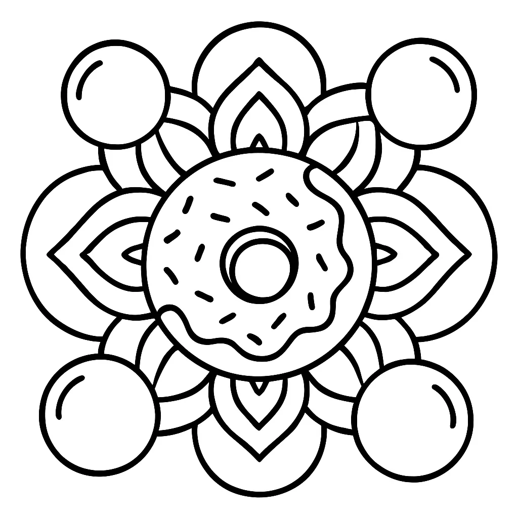 16+ Donuts Coloring Pages (Bold & Easy) – Free PDF Printables