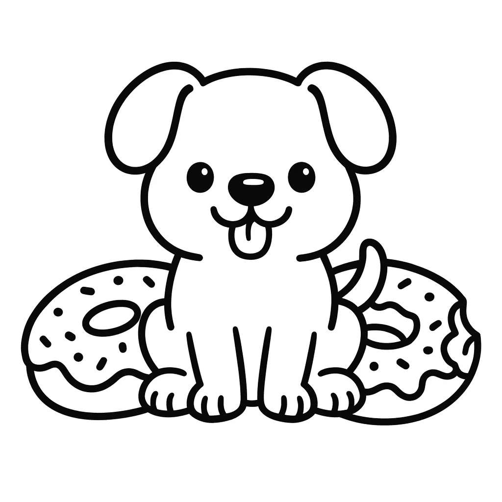 16+ Donuts Coloring Pages (Bold & Easy) – Free PDF Printables