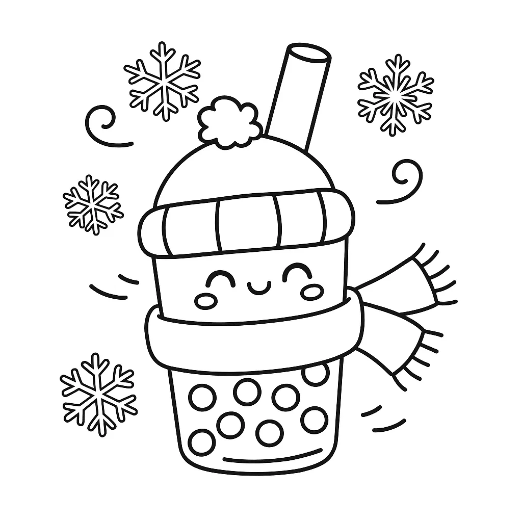 16+ Boba Coloring Pages (Bold & Easy) – Free PDF Printables